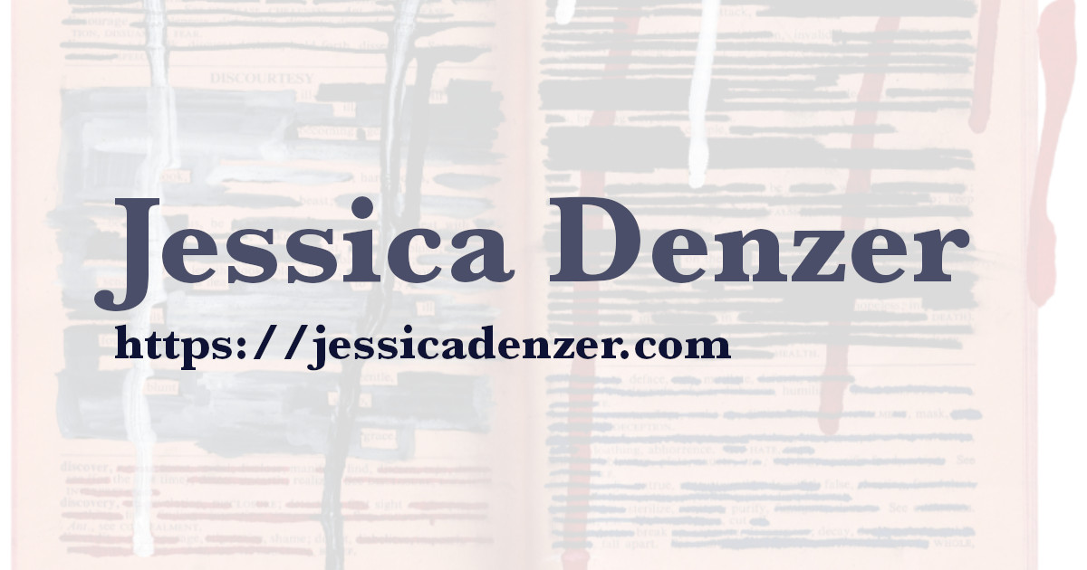 Jessica Denzer | Writer and Educator | Jessica is a writer and educator ...